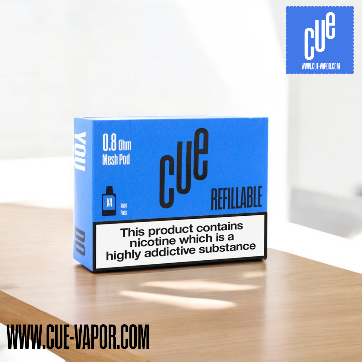 Electric Tobacconist Cue Vapor UK's Premium Vape Pods & Kits – Cue-Vapor